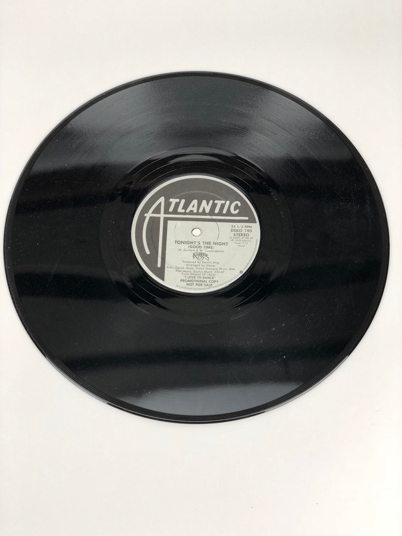 Kleer Promo tonights the Night Vinyl Lp Record With Sleeve - Etsy