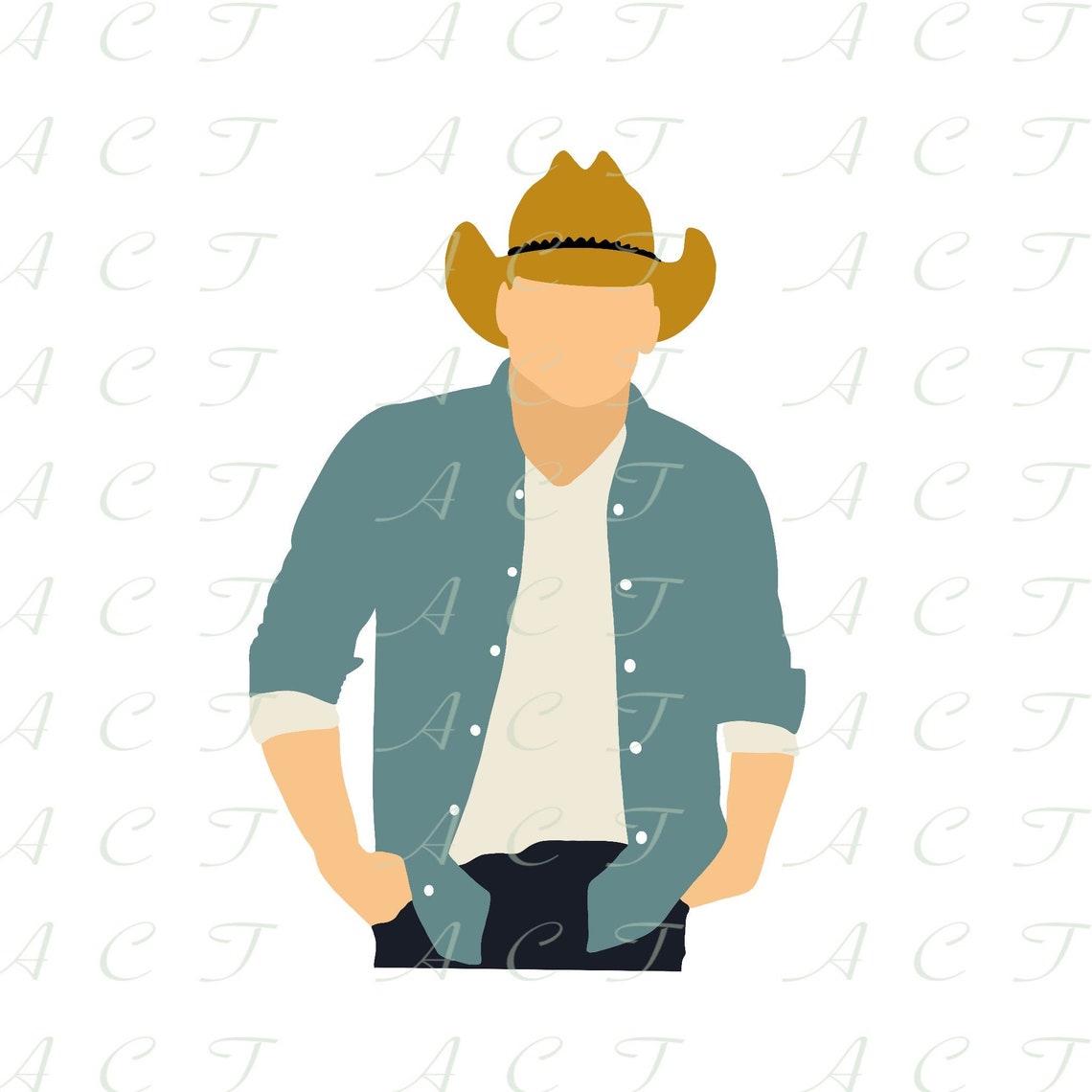 Jason Aldean Cartoon Drawing Body Outline Sublimation PNG | Etsy