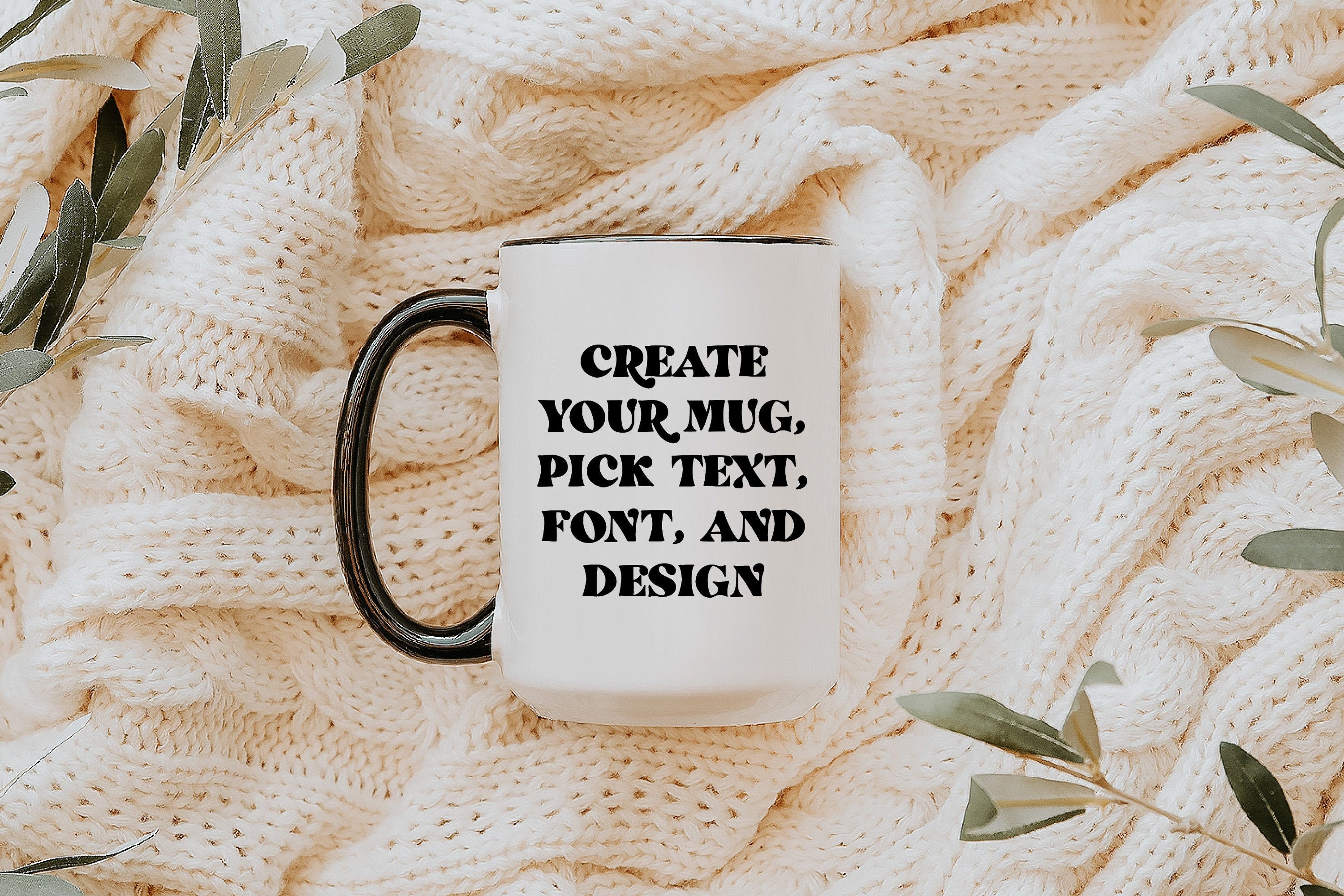 Personalized Gift Mug Custom Text Ceramic Coffee Mug Party - Etsy