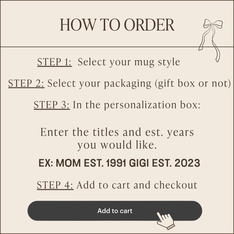 Personalized Mom and Gigi Mug, Custom Enamel Camp Mug Gift, New Grandma ...