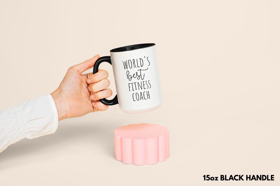 World's Best Fitness Coach Mug, Fitness Coach Gift for Fitness Lover ...
