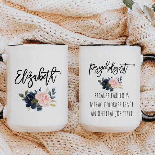 Personalized Psychologist Gift Psychiatrist Gifts Therapist - Etsy