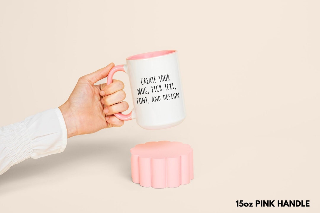 Design Your Own Cup, Custom Text Mugs, Personalized Ceramic Mugs Pick ...