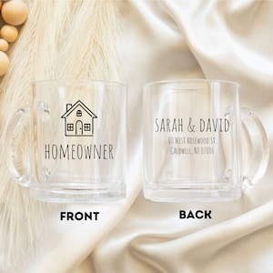 New House Blessing Gift Coffee Mug, Custom Gift for Homeowners, Real ...