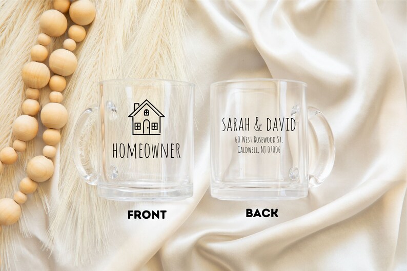 New House Blessing Gift Coffee Mug, Custom Gift for Homeowners, Real ...