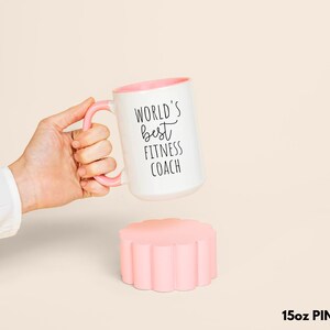 World's Best Fitness Coach Mug, Fitness Coach Gift for Fitness Lover ...
