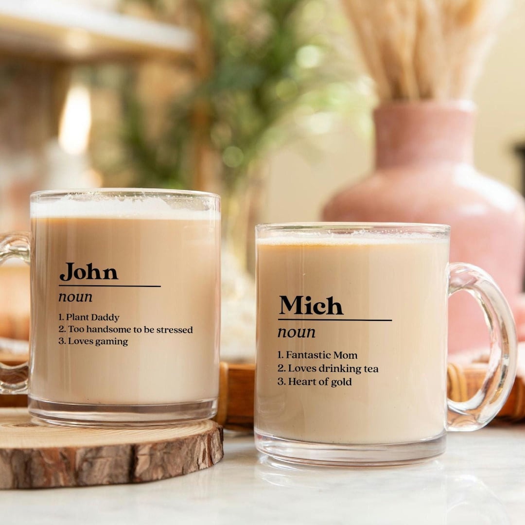 Custom Print Coffee Mug, Personalized Gift for Parents, Thank You Gift ...