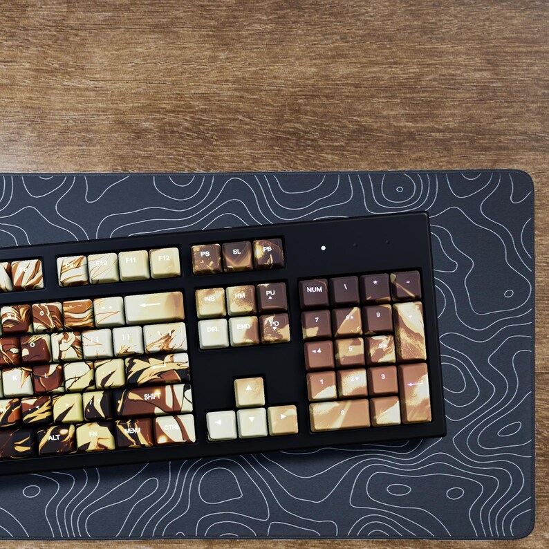 DBZ Goku Saiyan Keycap Set: Cherry Profile, Backlit PBT 104 Keycaps - Etsy