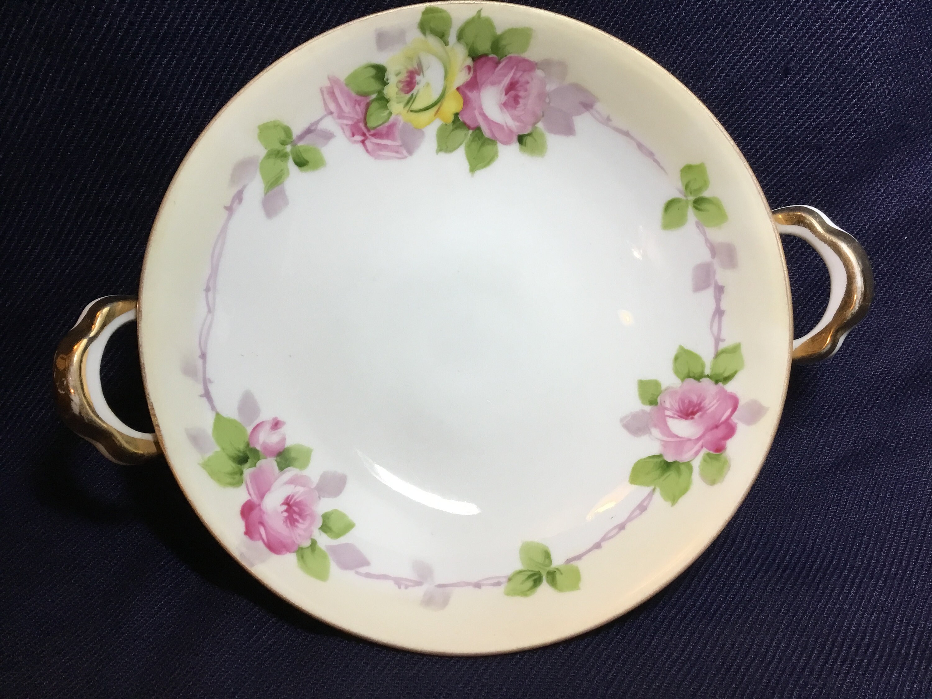 Antique Nippon Plate - Etsy