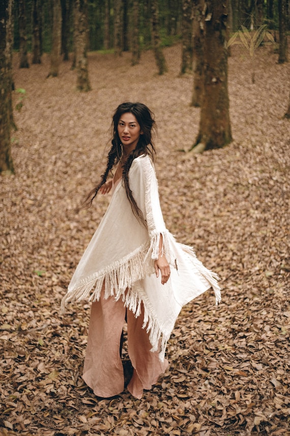 Bohemian Cover up Handmade Cape Boho Poncho for Women - Etsy