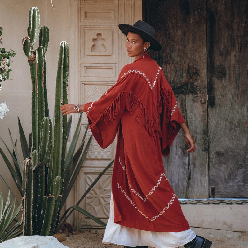 Native Wool Jacket Long - Etsy