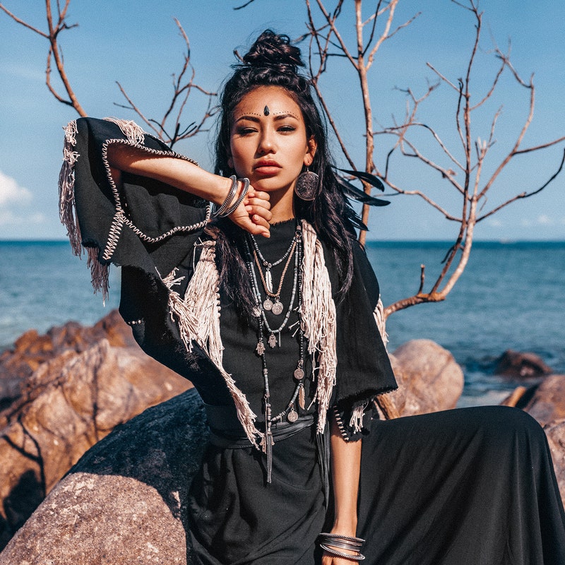 Tribal Crop Top - Etsy