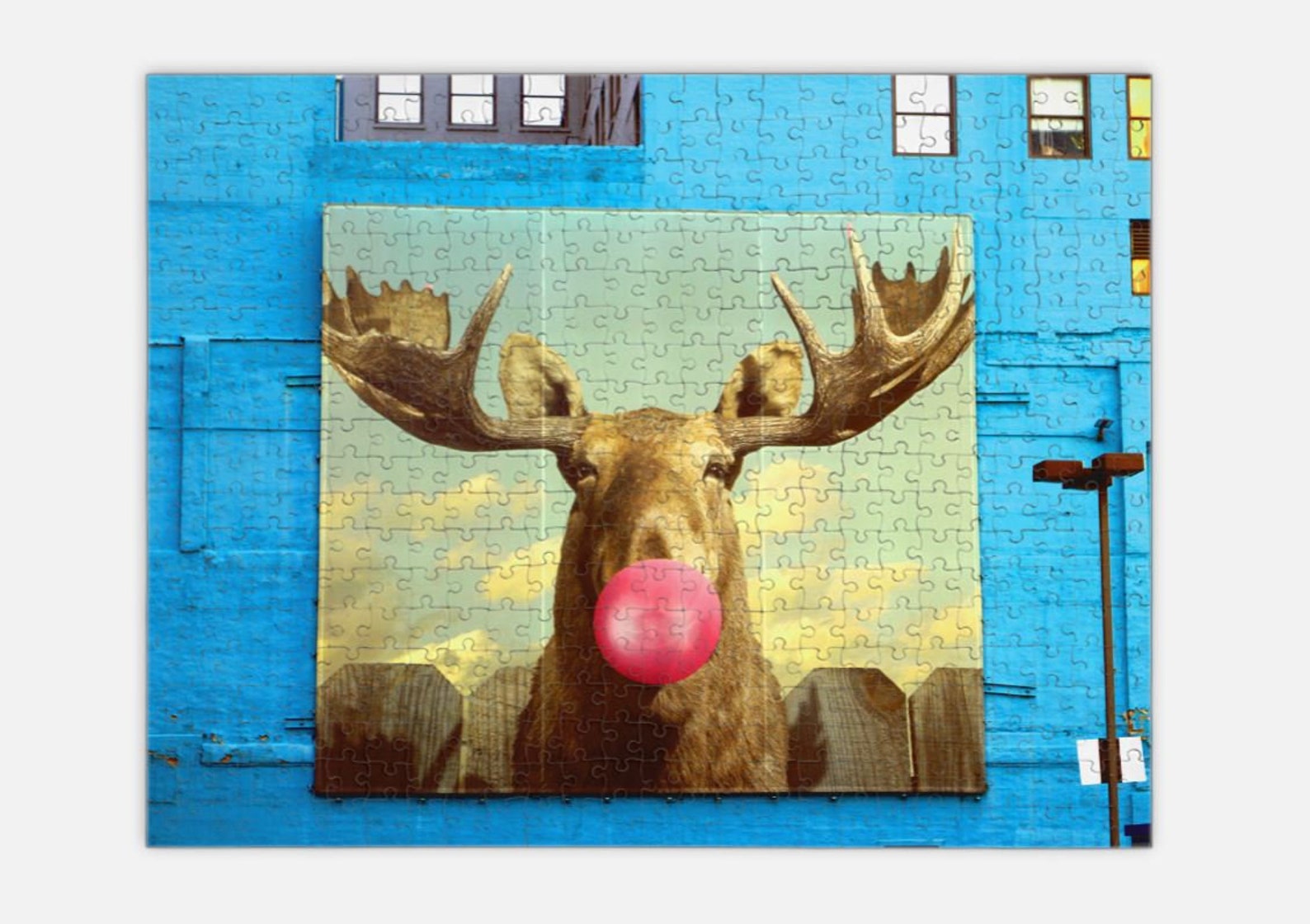 Urban Moose Mural Professional Print 5x7 8x10 11x14 - Etsy