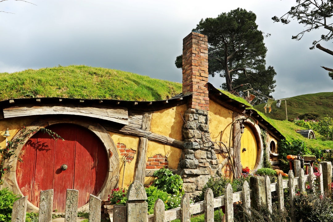 Hobbiton Professional Print 5x7, 8x10, 11x14, Lord of the Rings Decor ...
