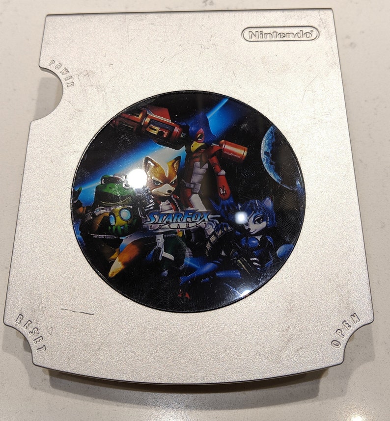 Star Fox Assault Custom Gamecube Jewel Badge Faceplate | Etsy