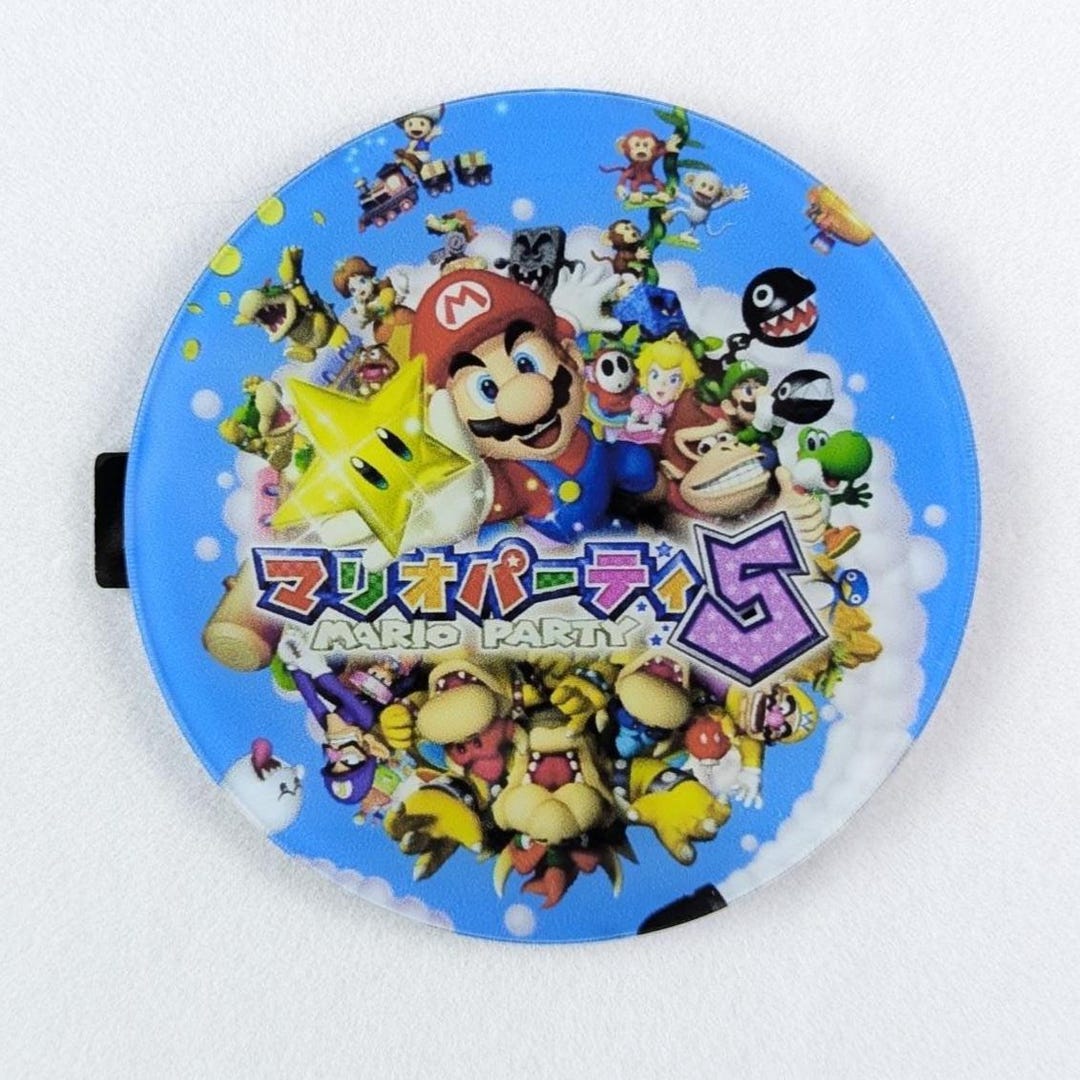 Mario Party 5 Japanese Custom Gamecube Jewel, Badge, Faceplate - Etsy