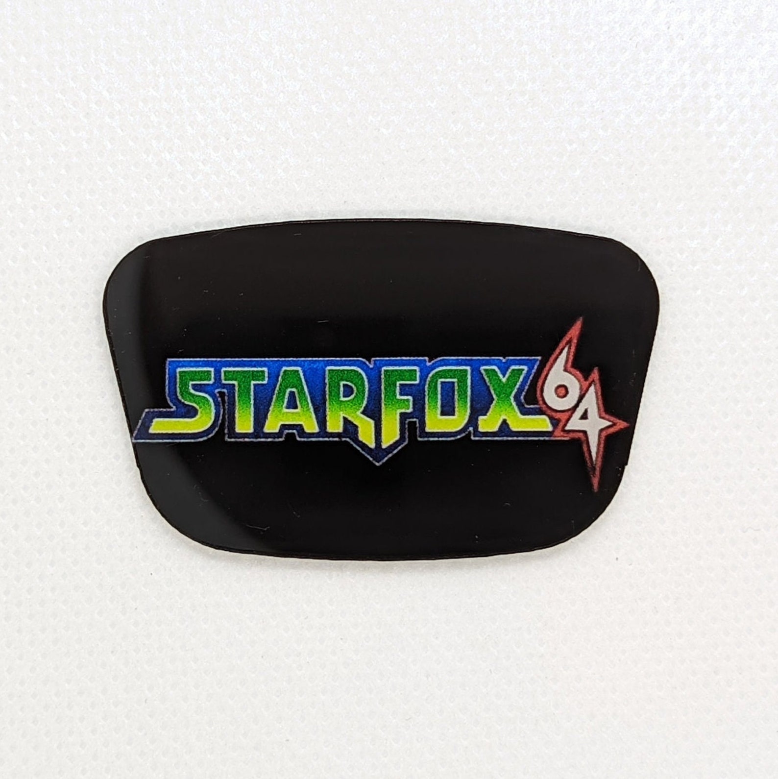 Starfox 64 Custom Nintendo 64 Jewel Badge Faceplate Star - Etsy