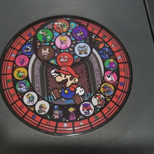 Paper Mario Custom Gamecube Jewel Badge Faceplate - Etsy