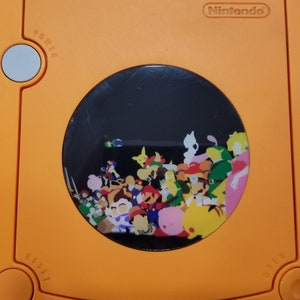 Super Smash Bros Melee Cast Custom Gamecube Jewel, Badge, Faceplate - Etsy