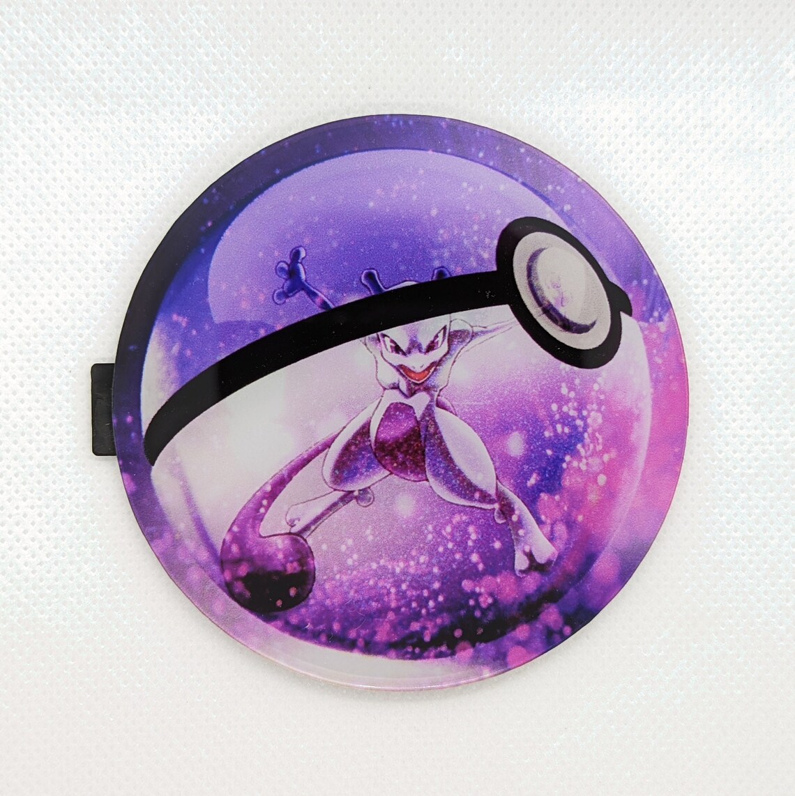 Mewtwo Custom Gamecube Jewel Badge Faceplate - Etsy