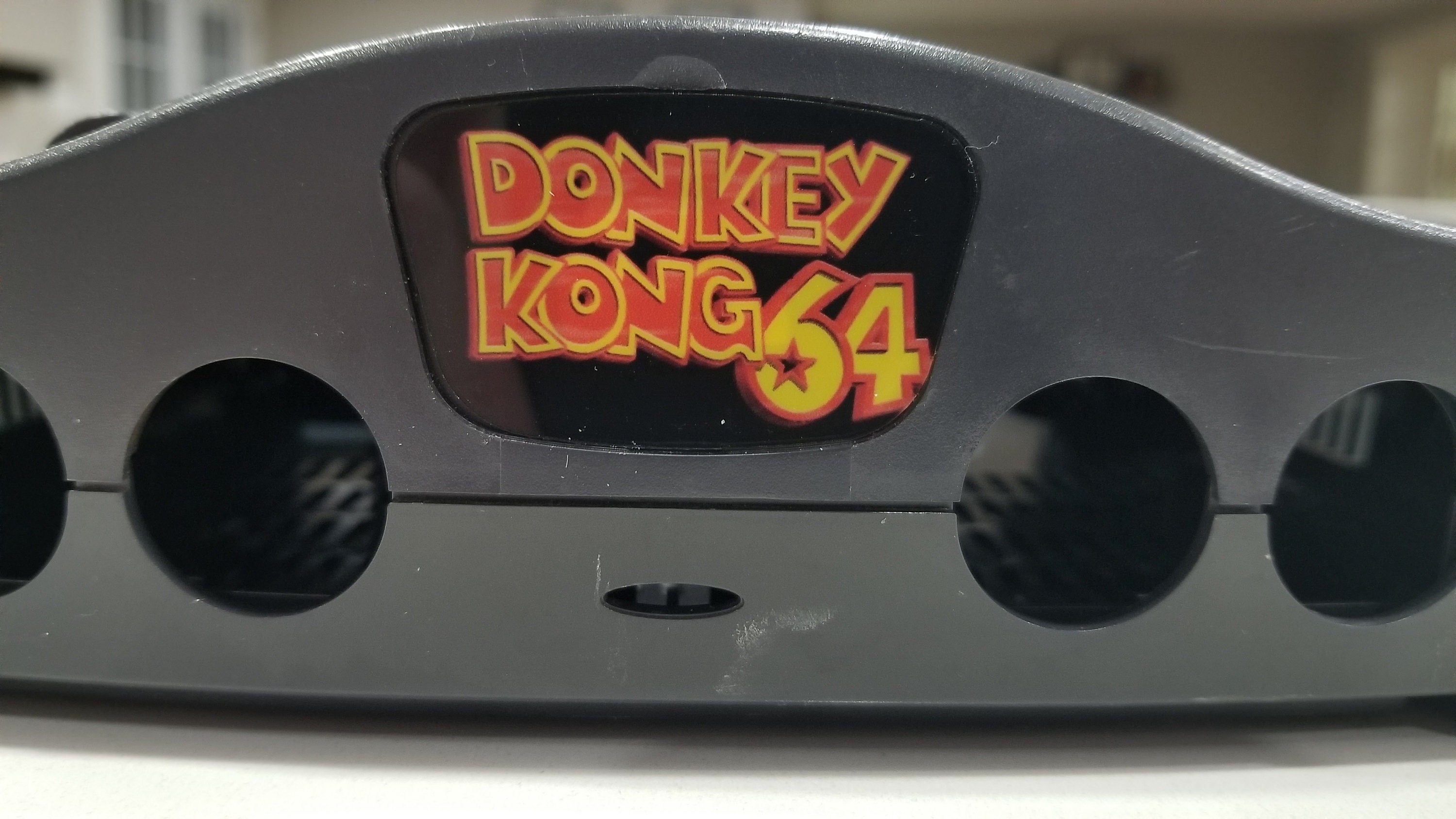 Donkey Kong 64 Logo Custom Nintendo 64 Jewel Badge Faceplate - Etsy Denmark