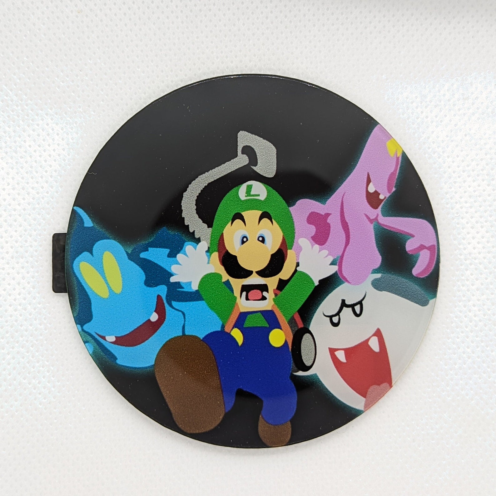 Luigi's Mansion Custom Gamecube Jewel Badge Faceplate - Etsy