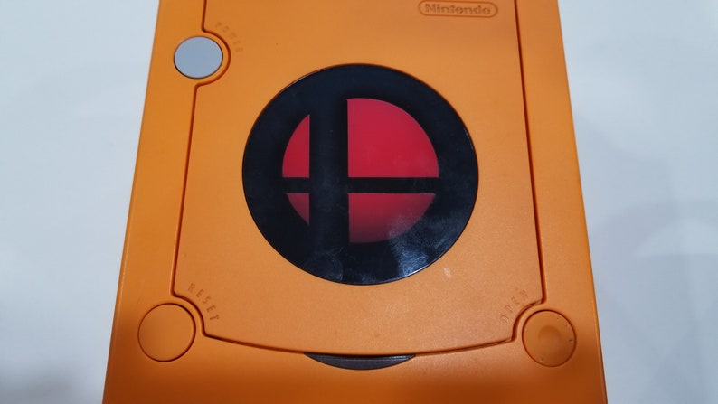 Super Smash Brothers Smash Ball Custom Gamecube Jewel, Badge, Faceplate ...