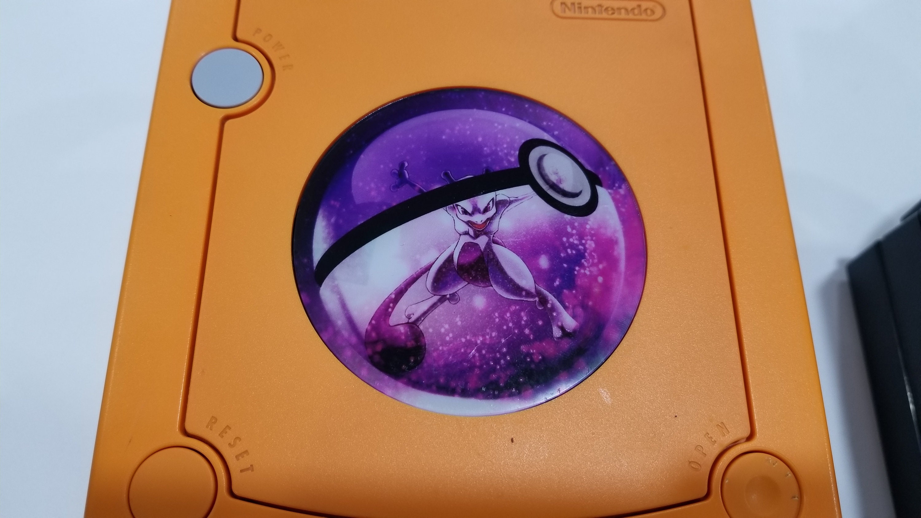Mewtwo Custom Gamecube Jewel Badge Faceplate - Etsy