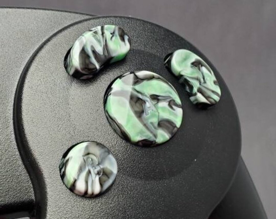 Neon Green Camo Custom Resin Cast Gamecube Buttons Face, Dpad, Z Read ...