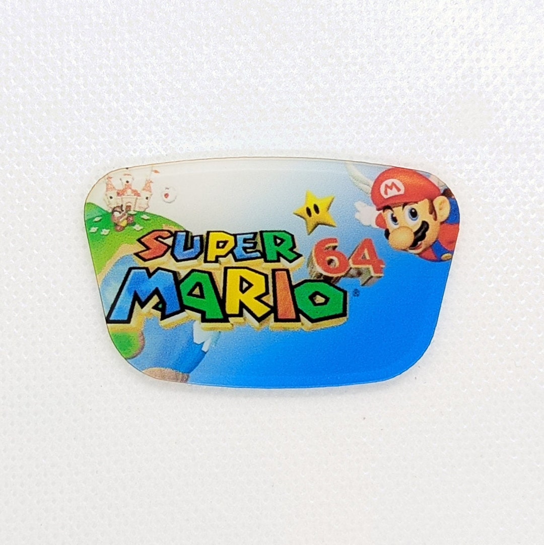 Super Mario 64 Custom Nintendo 64 Jewel, Badge, Faceplate - Etsy