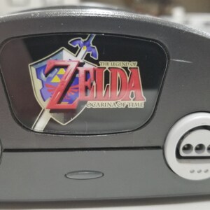 Legend of Zelda Ocarina of Time Custom Nintendo 64 Jewel, Badge ...