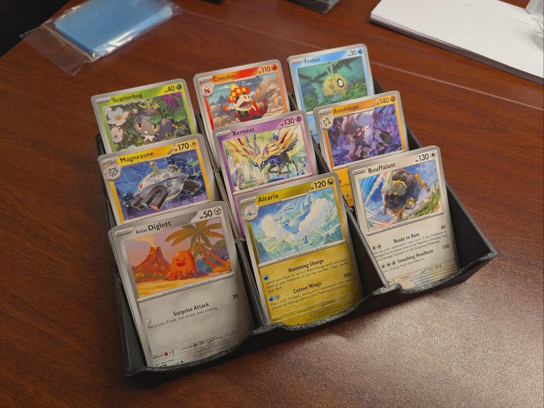 TCG Card Sorting Tray - Etsy