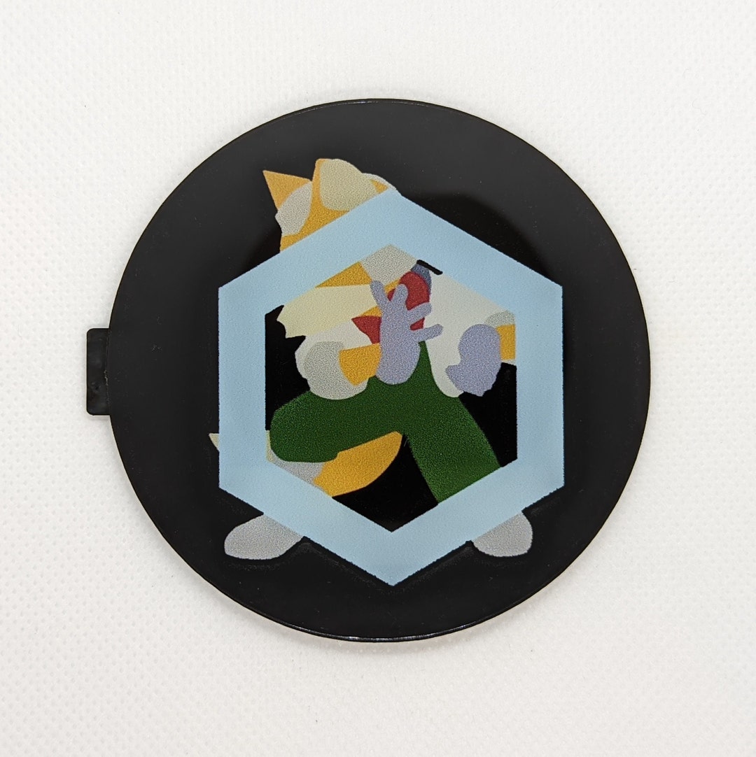 Fox Mccloud Smash Bros Star Fox Custom Gamecube Jewel, Badge, Faceplate ...