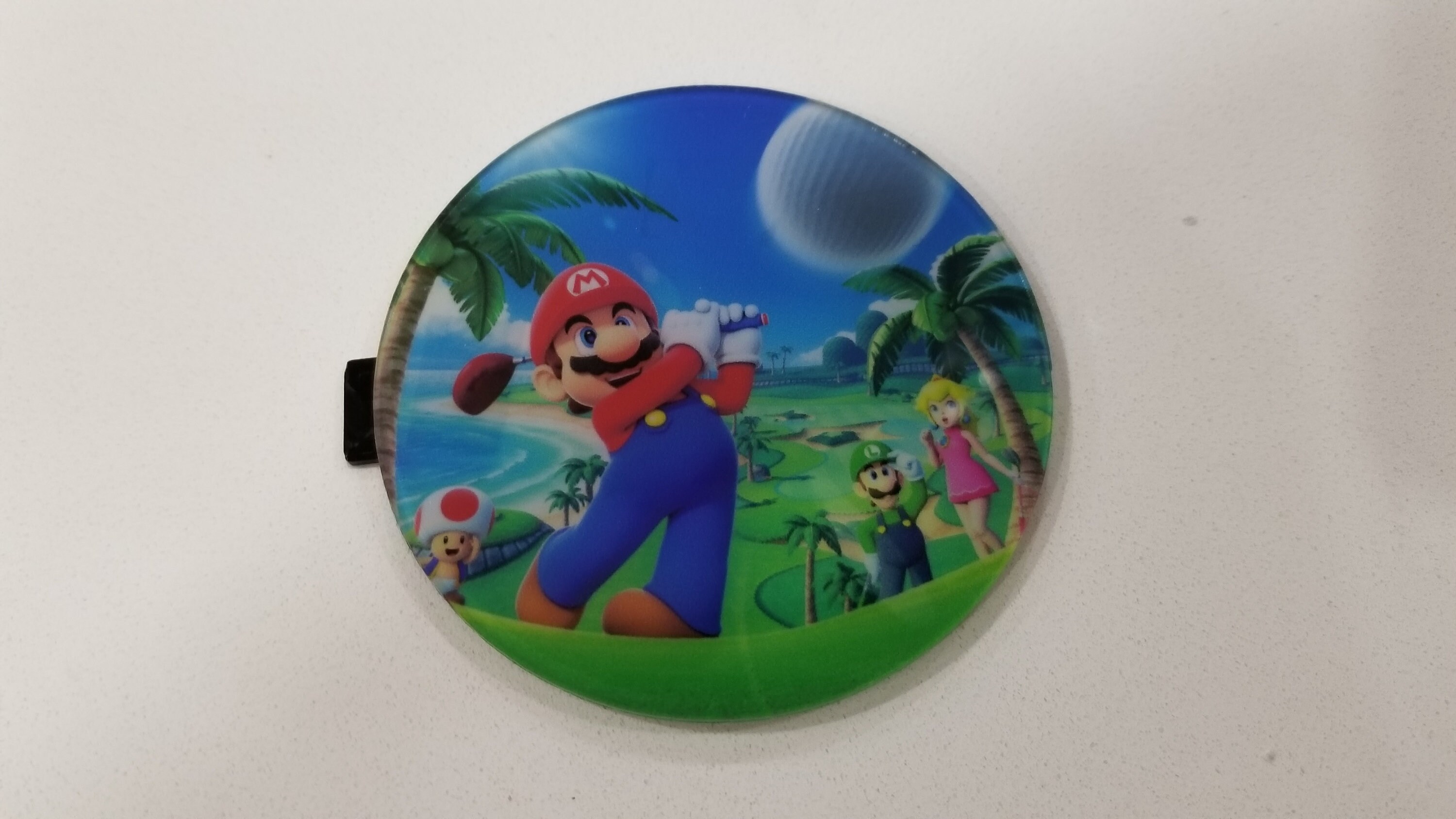 Mario Golf Custom Gamecube Jewel Badge Faceplate - Etsy