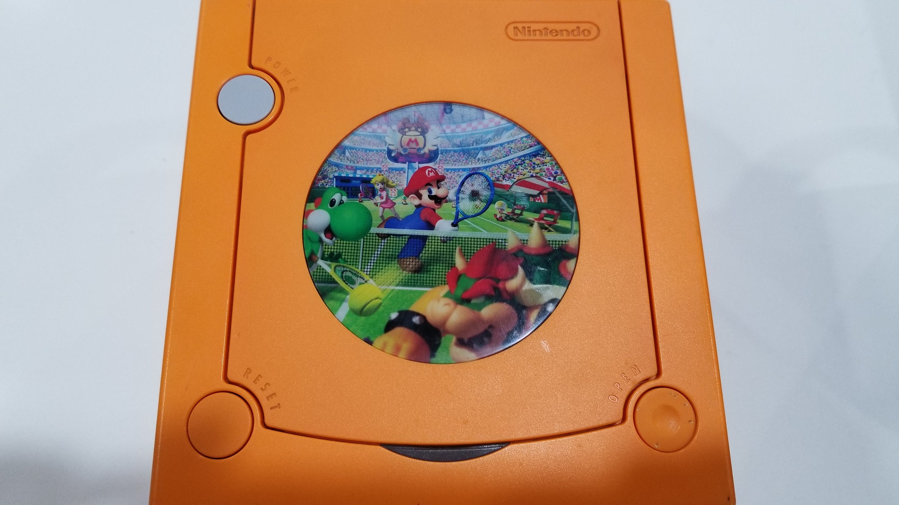 Mario Tennis Custom Gamecube Jewel Badge Faceplate | Etsy