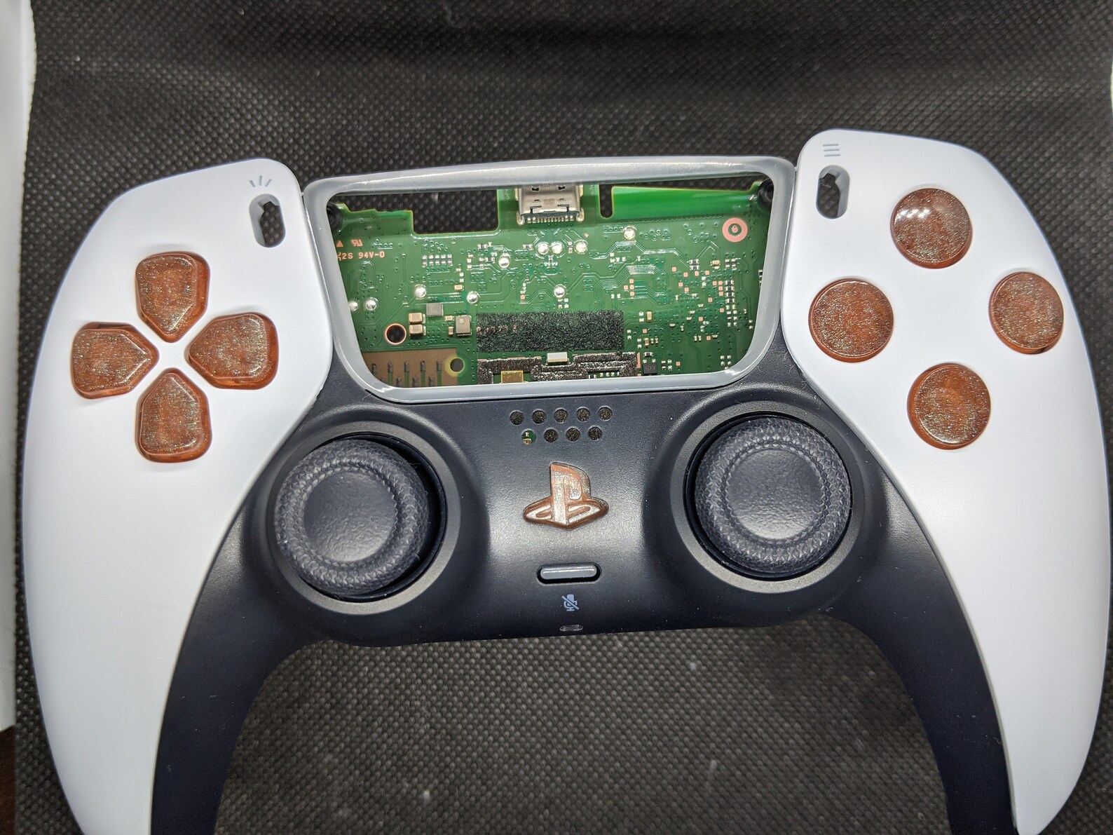 PS5 DualSense Cast Resin Buttons Brown/Green Cola color | Etsy