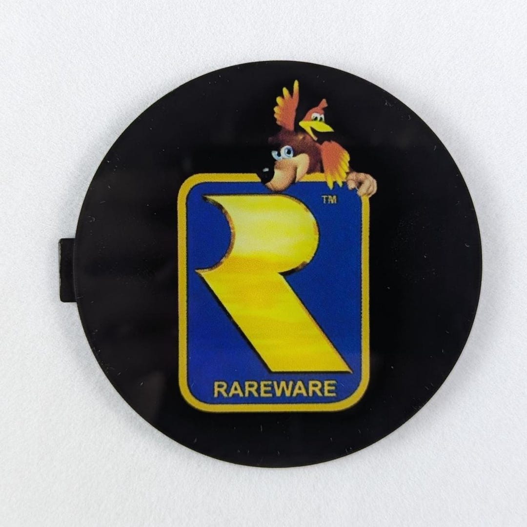 Banjo-kazooie Rareware Custom Gamecube Jewel, Badge, Faceplate - Etsy