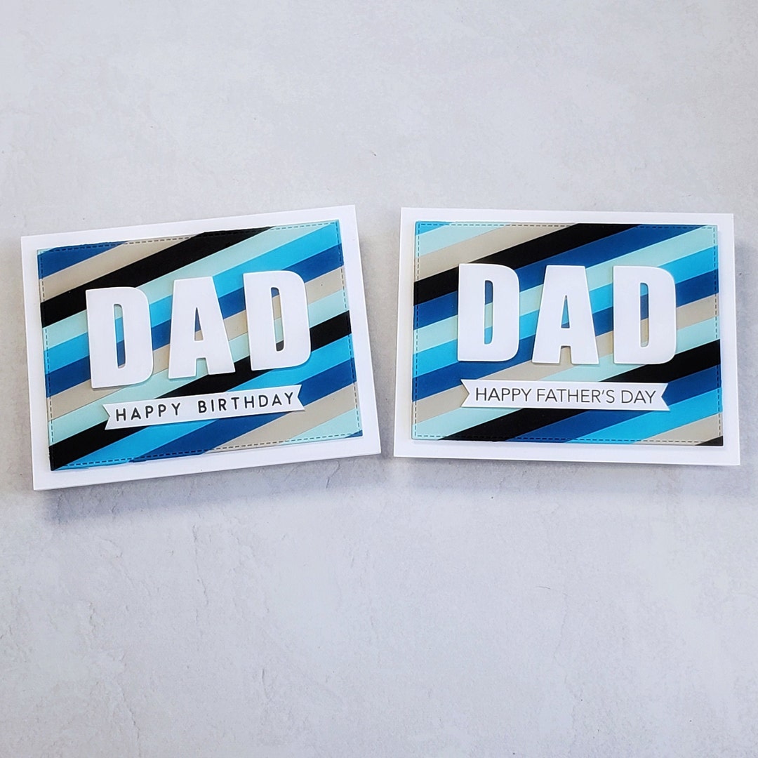 Handmade Card - Father's Day, Dad Birthday - Etsy