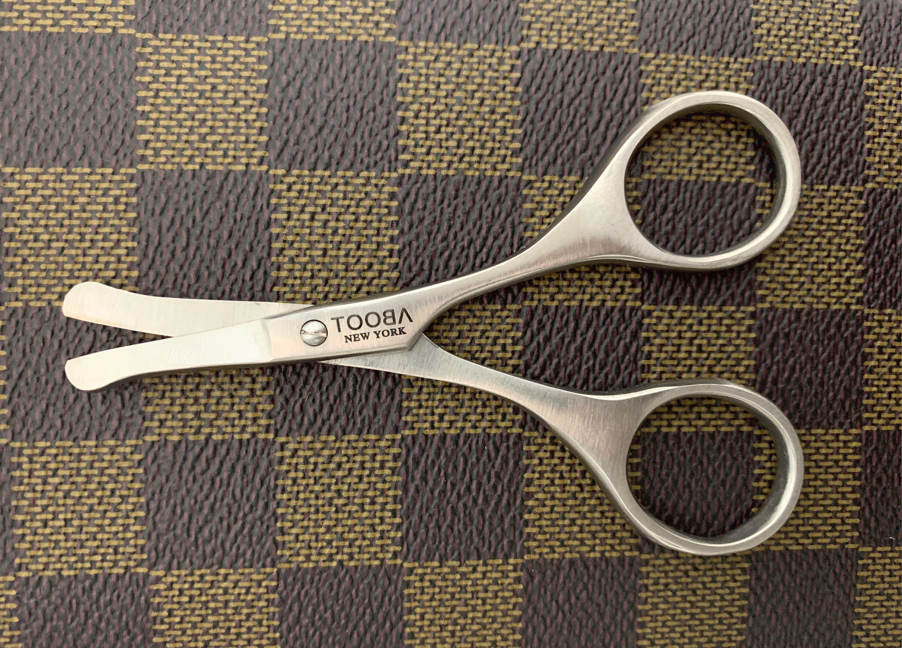TOOBA Nose and Ear Scissor, Facial Hair Cutting Scissor, Facial ...