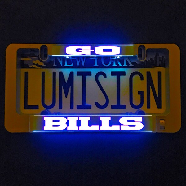 Buffalo Bills License Plate Frame - Etsy