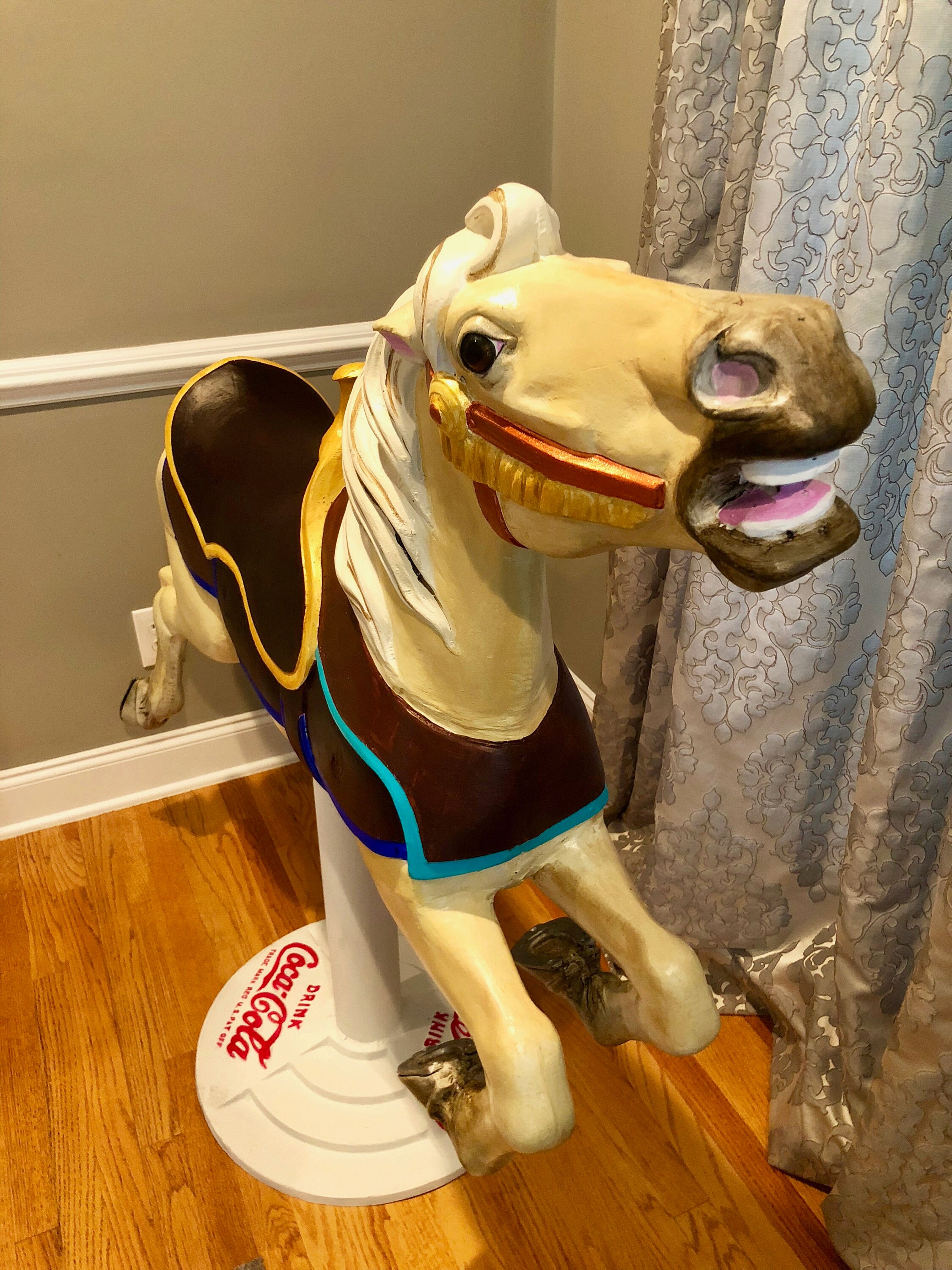 SOLD! - 1950’s Coca-cola Carousel Horse – Rare!! - Etsy