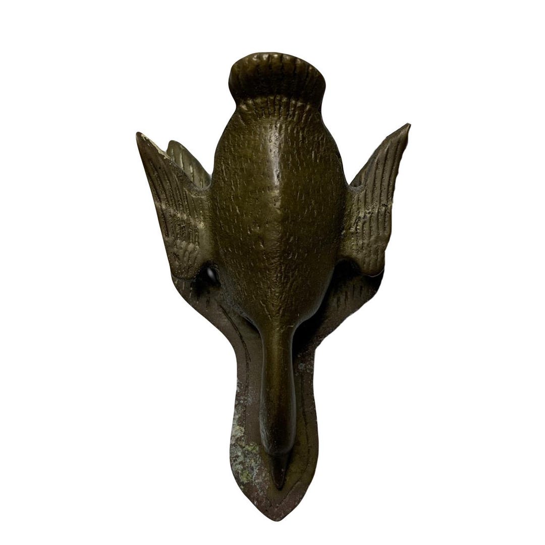 Vintage Brass Goose Note Clip Holder Arts and Crafts Movement Style - Etsy