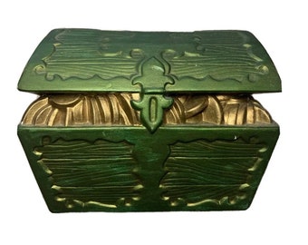 Treasure Chest Coin Bank - Etsy