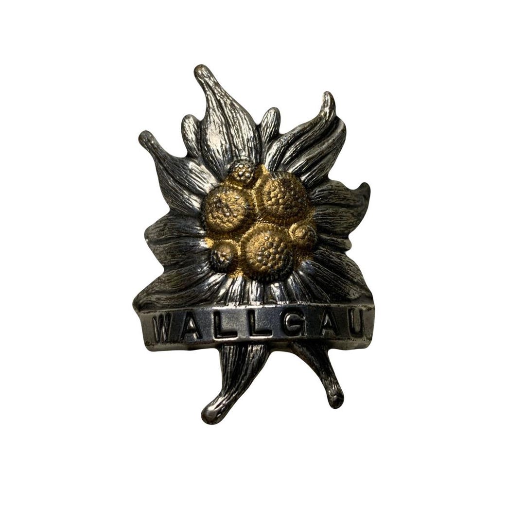Vintage German Walking Stick Medallion Cane Metal Badge Oberammergau ...