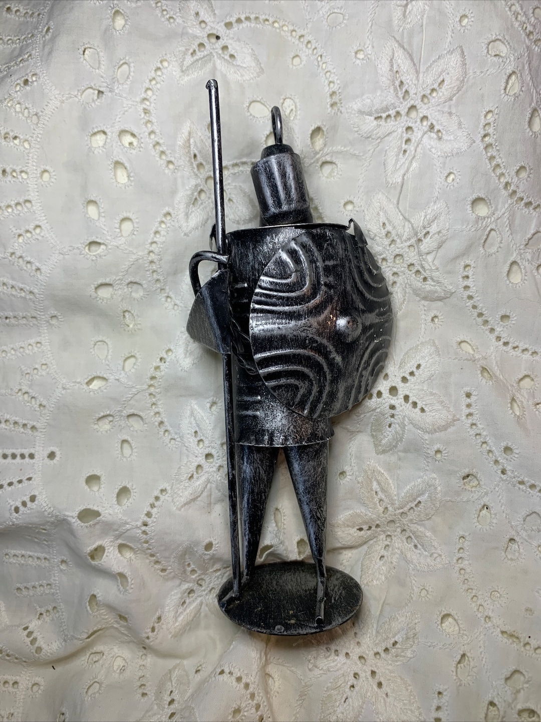 Vintage Metal Medieval Knight Statue Figurines Made by - Etsy