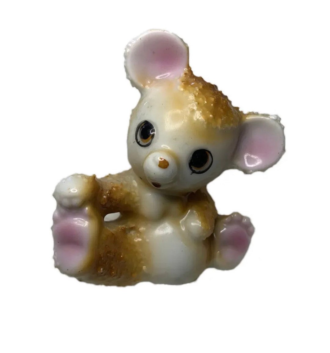 Vintage Sugar Texture Glaze Baby Bear Cub Shaker Made in Japan - Etsy