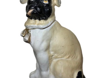 Antique Pug Dog Figurine - Etsy