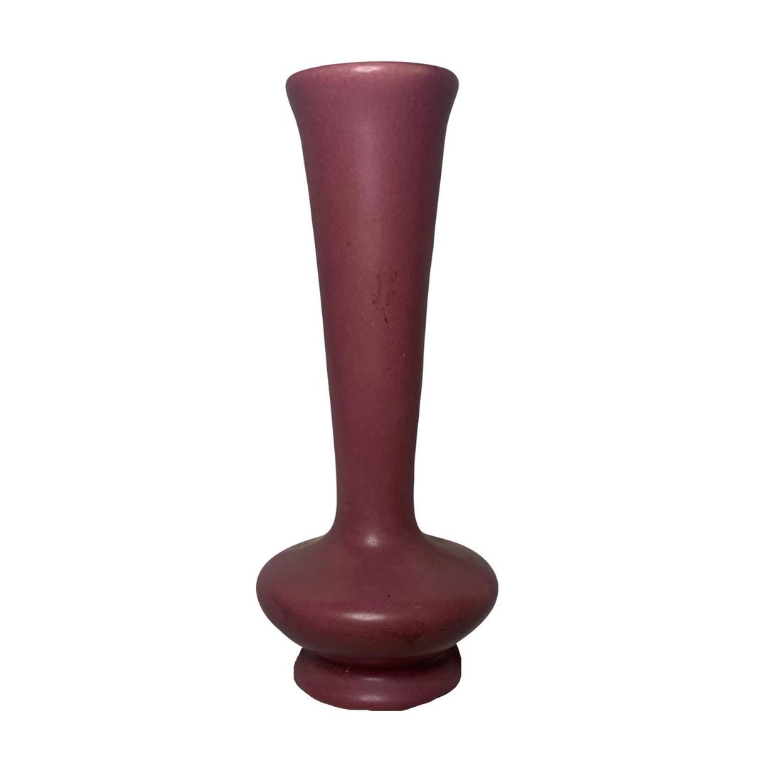 Vintage Mid Century Ceramic Mauve Matte Glaze Bud Vase MCM Marked in ...