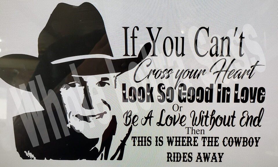 George Strait Svg File | Etsy