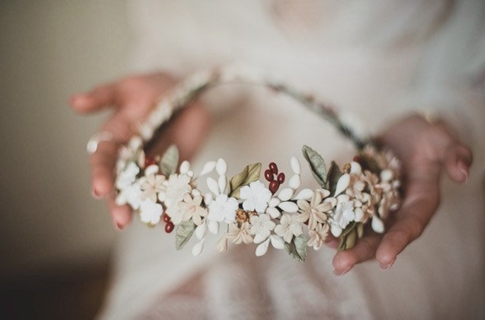 Custom Bridal Crown, Custom Porcelain Crown, Bridal Crown, Porcelain ...